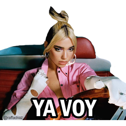 Sticker Maker - Dua Lipa