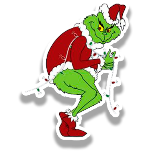 Sticker Maker - El Grinch
