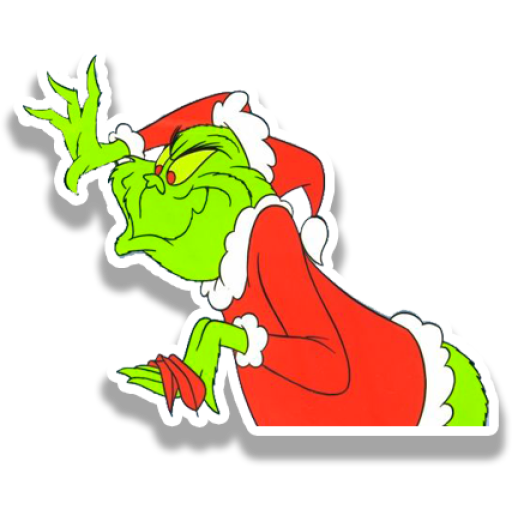 Sticker Maker - El Grinch