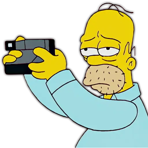 Sticker Maker - HOMERO TRISTE