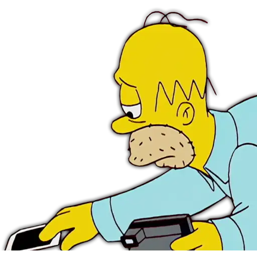 Sticker Maker - HOMERO TRISTE
