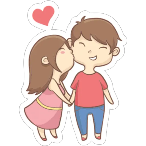Sticker Maker Love And Kisses