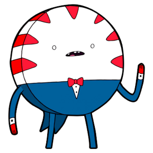 Sticker Maker - Peppermint Butler (Adventure Time) Mentita