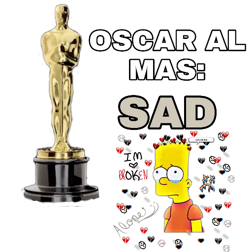 Sticker Maker - Premios Oscar's 2