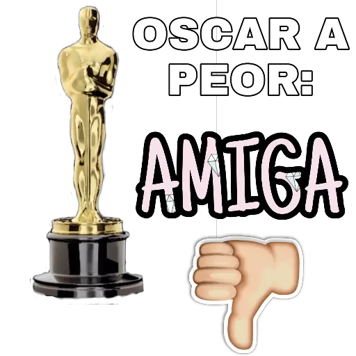 Sticker Maker - Premios Oscar's 2