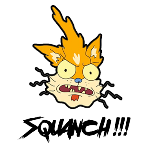 Sticker Maker - Squanchy (Rick y Morty)