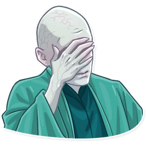 Sticker Maker - Voldemort