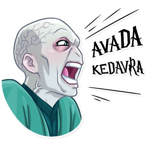 Sticker Maker - Voldemort